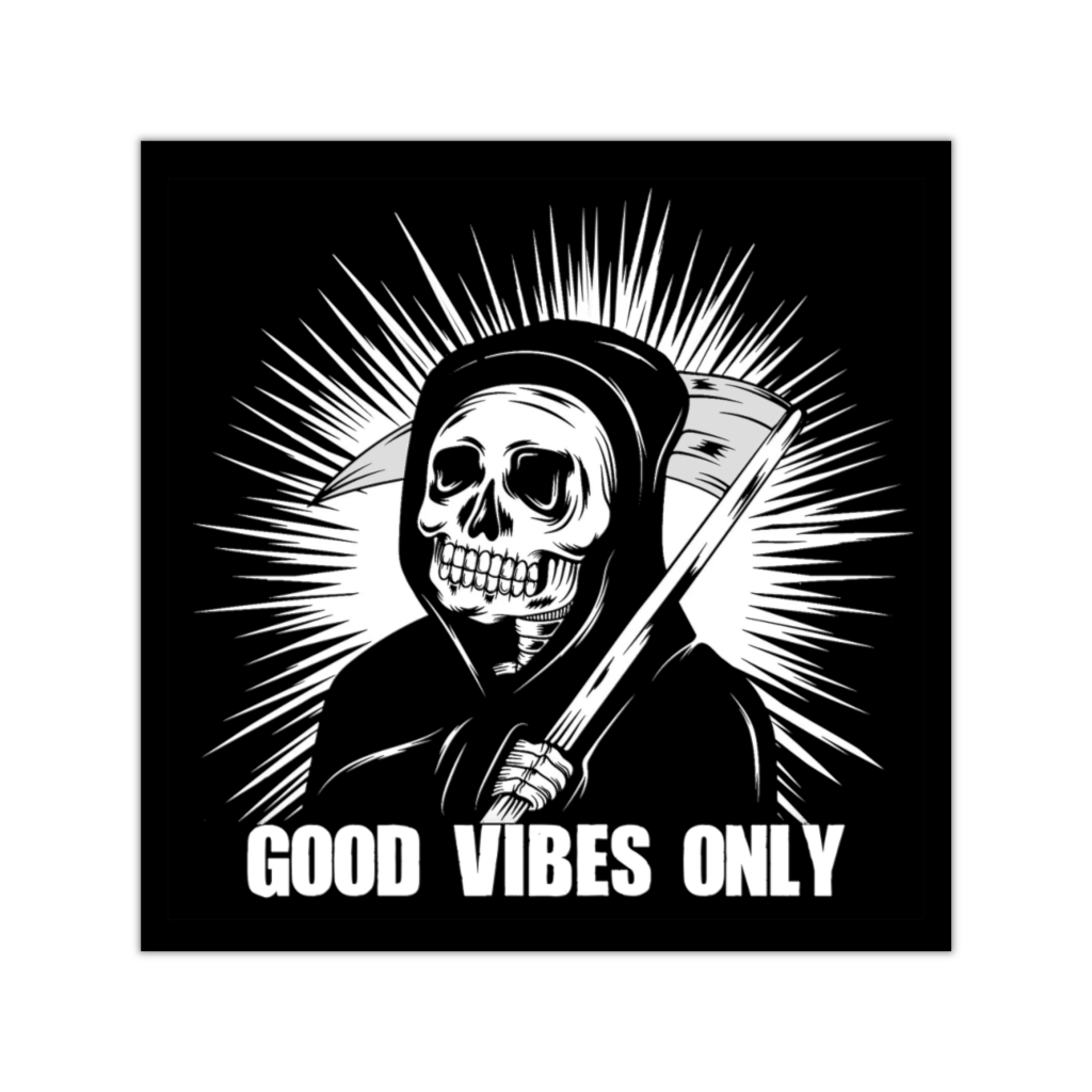 Good Vibes Sticker - Outlaw Morgan
